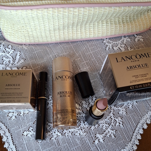 Lancome | Makeup | Lancme Absolue Skincare And Makeup Set | Poshmark